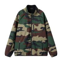China Heated Camo Jacket with USB Heating Ready Windproof Softshell and Fleece Lined for Hunting for sale