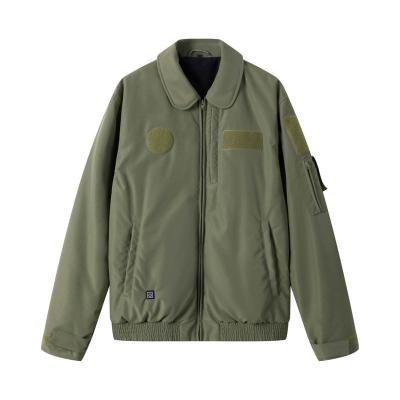 China USB Powered Heated Tactical Jacket in Army Green with Windproof Softshell for sale
