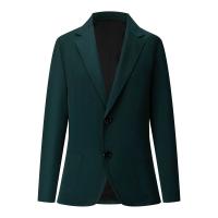China Boys' Classic Dark Green School Uniform Set with Polyester-Rich Suiting Fabric and Cotton-Rich Short Sleeve Shirt for sale