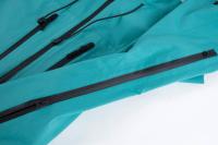 China Custom Teal Waterproof Shell Jacket with Breathable Grid Lining | Factory Manufacturer for sale