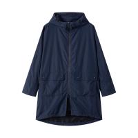 China Navy Water-repellent Wind-resistant Lightweight Rain Coat for Outdoor Activities for sale