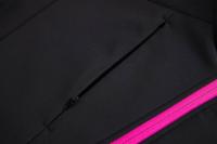 China Softshell Jacket with Neon Contrast Zippers & Fleece Backing | Private Label Manufacturer for sale