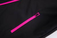 China Softshell Jacket with Neon Contrast Zippers & Fleece Backing | Private Label Manufacturer for sale