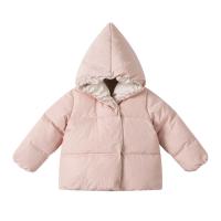China Toddler Reversible Lightweight Puffer Jacket with Synthetic Down-like Padding and Hood for sale