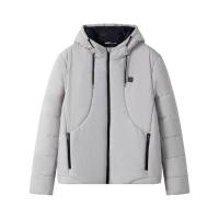 China 220 Grams Lightweight Down Jacket with USB Heated Feature and Clean Paneling Design for sale