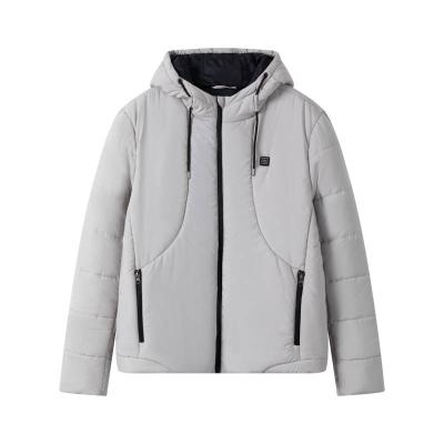 China 220 Grams Lightweight Down Jacket with USB Heated Feature and Clean Paneling Design for sale