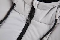 China 220 Grams Lightweight Down Jacket with USB Heated Feature and Clean Paneling Design for sale