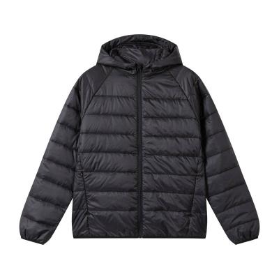 China Men's Lightweight Down Jacket with Wind-Resistant Shell and Synthetic Insulation - Packable Puffer Jacket for sale