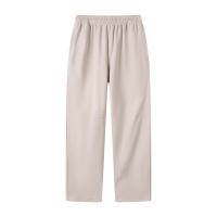 China Men's Casual Pants with Polyester-Spandex Textured Knit, Elastic Waistband with Drawstring, and Relaxed Straight-Leg Fit for sale