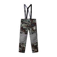 China Mens Camouflage Outdoor Work Pants Fleece Lined Snow Bib Pants for sale