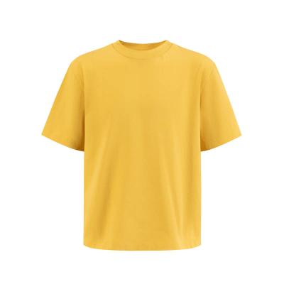 China Men's 100% Cotton T-Shirt with Letter Print - 180–200 GSM Pre-shrunk Crew Neck Tee for Everyday Comfort for sale