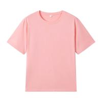 China Ultra-Soft 100% Ring-Spun Cotton Crew Neck T-Shirt with Regular Fit and Durable Stitching for sale