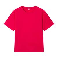 China Ultra-Soft 100% Ring-Spun Cotton Crew Neck T-Shirt with Regular Fit and Durable Stitching for sale