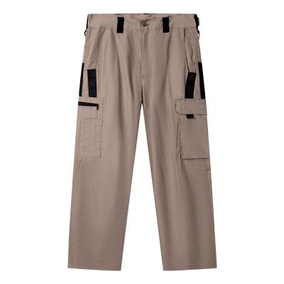 China Water-Resistant Outdoor Work Pants with Adjustable Waist Straps and Zipper Cargo Pockets Tactical Cargo Pants for sale