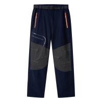 China Pill Resistant Outdoor Work Pants XL XXL Side Button Track Pants Men for sale