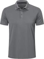 China Men's Quick-Dry Breathable Mesh Polo Shirt with Moisture-Wicking Technology for Golf & Work for sale