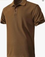 China Men's Quick-Dry Breathable Mesh Polo Shirt with Moisture-Wicking Technology for Golf & Work for sale