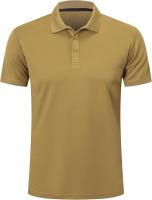 China Men's Quick-Dry Breathable Mesh Polo Shirt with Moisture-Wicking Technology for Golf & Work for sale