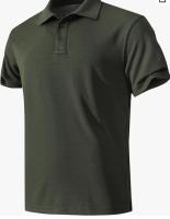 China Men's Quick-Dry Breathable Mesh Polo Shirt with Moisture-Wicking Technology for Golf & Work for sale