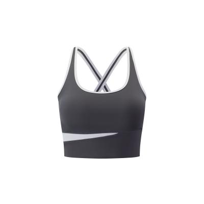 China Custom Women's Cross Back Sports Bra Medium Support Yoga Bra OEM ODM Manufacturer for sale