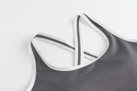 China Custom Women's Cross Back Sports Bra Medium Support Yoga Bra OEM ODM Manufacturer for sale