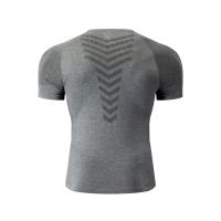 China Seamless Breathable Compression T-Shirt - Custom OEM Workout Top for Athletic Performance for sale