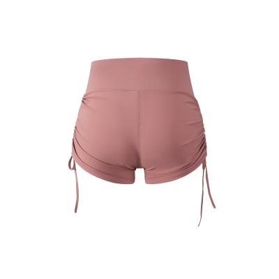 China Custom Women's High Waist Ruched Yoga Shorts OEM ODM Activewear Manufacturer for sale
