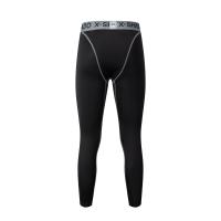 China Men's Compression Leggings with Polyester Spandex Blend for Quick Dry and Breathable Sports Base Layer Pants for sale