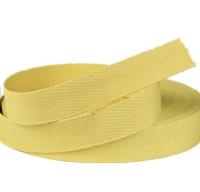 China Kevlar Woven Aramid Tape 1414 Fireproof Cut Resistant Fabric Custom Width for sale