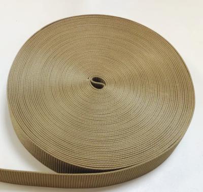 China Fireproof Woven Aramid Kevlar Fabric Tape High Temp Resistant 204C Lightweight for sale