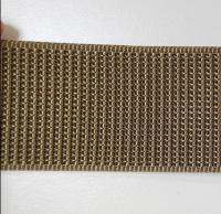 China Fireproof Woven Aramid Kevlar Fabric Tape High Temp Resistant 204C Lightweight for sale