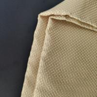 China Fireproof Woven Kevlar Fabric 3000D 400g High Strength Chemical Resistant for sale