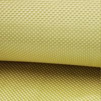 China Woven Kevlar Fabric 410gsm Fireproof Aramid Material Moisture Resistant 150cm Width for sale