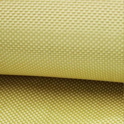 China Woven Kevlar Fabric 410gsm Fireproof Aramid Material Moisture Resistant 150cm Width for sale