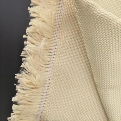 China Yellow Woven Kevlar Fabric 1000D Moisture Resistant Para Aramid Cloth for Tent for sale