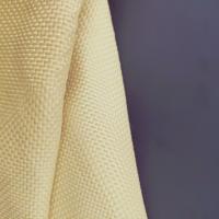 China Yellow Woven Kevlar Fabric 1000D Moisture Resistant Para Aramid Cloth for Tent for sale