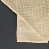 China Yellow Bulletproof Para Aramid Fabric 400gsm Woven Kevlar Cloth for sale