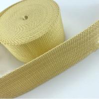 China Woven Aramid Tape Low Flexibility Fabric Belt -50°C to +200°C High Temp Insulation for sale
