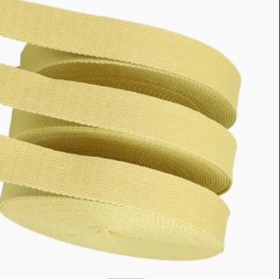 China Industrial Woven Aramid Tape Flame Retardant Belt Customizable Width for Insulation -50°C to 200°C for sale