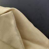 China Waterproof Yellow Para Aramid Fabric 200gsm Kevlar Cloth for Protective Garments for sale