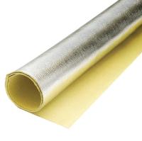 China Aluminium Coated Woven Kevlar Fabric 1680D Flame Retardant Lightweight Cloth for sale