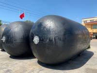 China 3.3X6.5m Marine Rubber Yokohama Fender With Chain And Tyre Net for sale