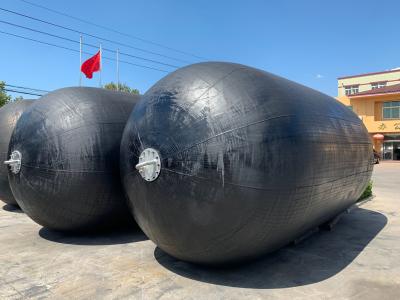 China 3.3X6.5m Marine Rubber Yokohama Fender With Chain And Tyre Net for sale