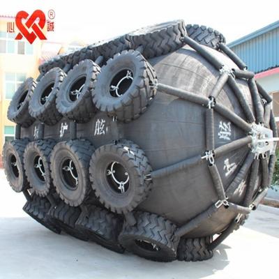 China High Safety Pneumatic Marine Fenders 3.3*6.5m Light Weight for sale