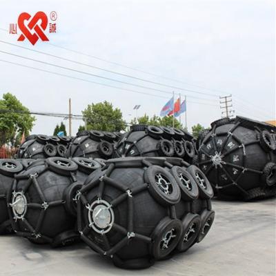 China High Pressure Pneumatic Inflatable Marine Fenders Black for sale
