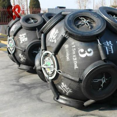 China Ship to ship Floating Pneumatic Rubber Fender with High Abrasion Resistance ≥0.1g/cm2 for sale