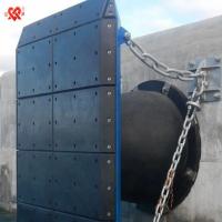 China Customized Logo Cone Rubber Fender Excellent Impact Resistance SGS Approved By JIER Marine for sale