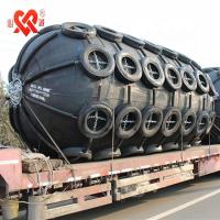 China Black Hot Galvanizing Yokohama Pneumatic Fenders 50kPa - 80kPa Working Pressure for sale