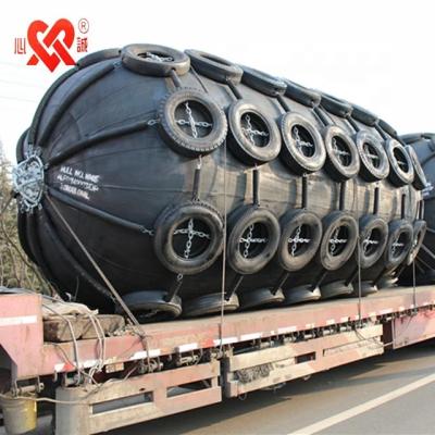 China Black Hot Galvanizing Yokohama Pneumatic Fenders 50kPa - 80kPa Working Pressure for sale