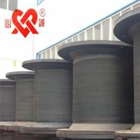 China Floating or Fixed 60-80 Shore A Cell Rubber Fenders with Bolted or Welded Installation for sale